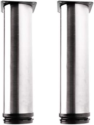 uxcell 7 Inch Round Furniture Legs Aluminium Alloy Sofa Couch Table ...