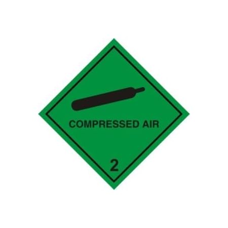 Smarts-Art Warning Sign Compressed Air Magnetic Sign 100Mm X 100Mm ...