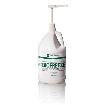 Biofreeze 13846 Professional Pain Relieving Gel, Topical Analgesic for ...