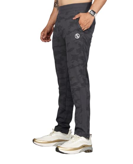 ATHPRO Men's Lycra Camouflage Print Army Military Track Pant for Men ...