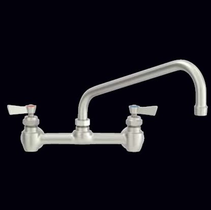 Fisher Manufacturing 61077 8â€ Wall Mounted Faucet with Concentrics ...
