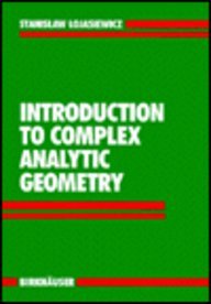 Amazon.com: Introduction to Complex Analytic Geometry: 9780817619350 ...