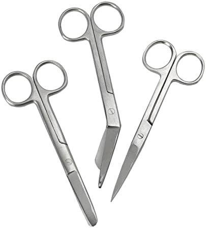 REMOS Stoma Scissors Made of Stainless Steel for Cutting The Stoma Base ...