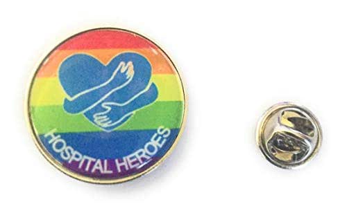RAINBOW NHS PIN BADGE : Amazon.co.uk: Handmade Products