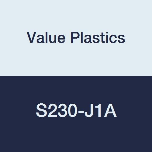 Value Plastic S230-J1A Barbed Tube Fitting Threaded Adapter 1/4-28 UNF ...