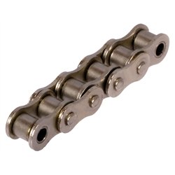 Amazon.com: Roller chain similar to 16 B-1 NP pitch 1"x17.02mm nickel ...