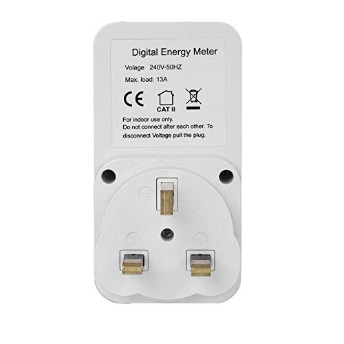 Generic Digital Power Meter Plug-in Socket Electric Wattmeter Energy ...