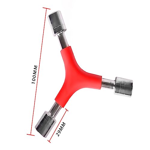 Fongmore 2Pcs Y Shape 3 Way Bike Hex Wrench Hex Socket Y-Type Inner ...