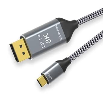 Amazon.com: CY Cable Reversible DisplayPort DP Source to USB 3.1 Type C ...