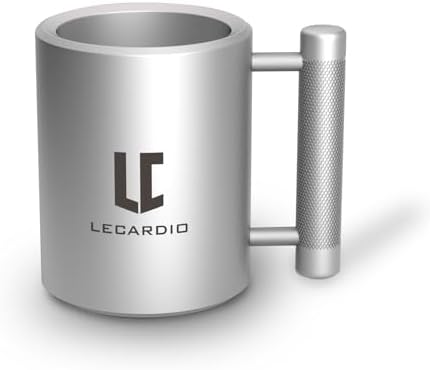 Amazon.com | LECARDIO Weighted Mug 22LB 13 oz - Beer Cup | Fitness ...