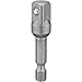 DEWALT DW2542 1/4-Inch Hex Drive to 3/8-Inch Socket Adapter , Silver ...