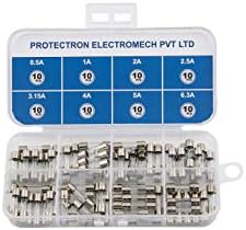 Protectron Electro Fast Blow Glass cartridge Fuses 5x20mm- 80pc ...