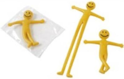 HENBRANDT Stretchy Smiley Yellow Man - Pack of 20 : Amazon.co.uk: Toys ...