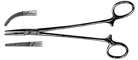 Amazon.com: Adson Hemostatic Forceps, Curved, Length: 7.25 : Industrial ...