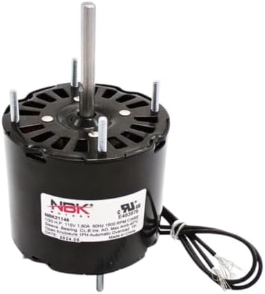 D132 3.3" Multi Functional 1/20 HP Blower Fan Motor, fits Fasco D132 ...