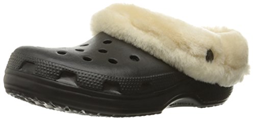 Crocs mit Fell und weiche Schlappen mit Fell | Hausschuhe mit Fütterung