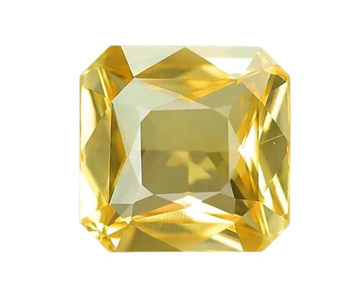 Buy Venus Gems Gallery Non Treated Yellow Sapphire Stone 7 Carat ...