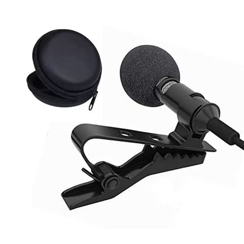 MEGATRADE HIGH OUALITY Dynamic Lapel Collar Mic Voice Recording ...
