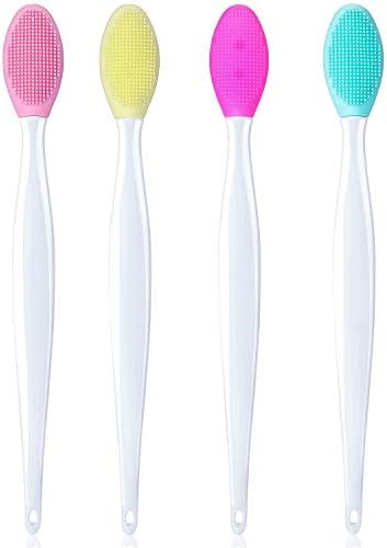 Amazon.com: Lip Scrub Brush,Lip Scrubber Exfoliator,Double-Sided ...
