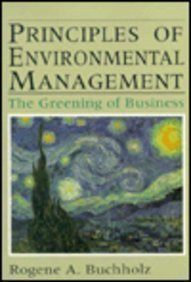 Principles of Environmental Management: The Greening of Business ...