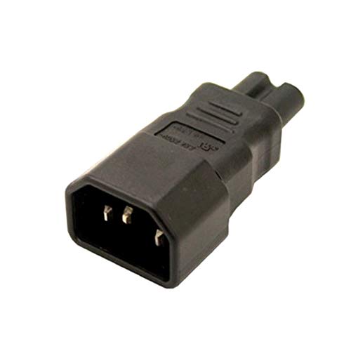 50pcs/lot AC Power Socket IEC320 C14 to C7 Connector Industrial Socket ...