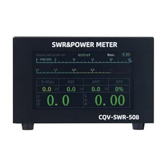SWR Power Meter 200W Digital Power Standing Wave Meter 1.8-54Mhz ...