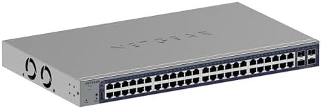Amazon.com: NETGEAR 52-Port Gigabit Ethernet Smart Switch (GS752TXv3 ...