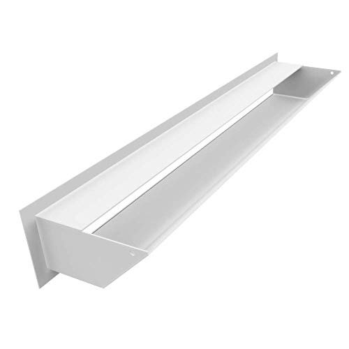 KRATKI Air Ventilation Grille, Warm Air Grille, 9 x 60 cm, White ...