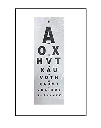 The First lab Optometric Eye Chart For Eye Vision | Hospital, Nursing ...