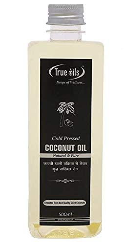 True Oil -Coconut Oil for Hair Growth, Skin Care, Cooking & Healthy ...