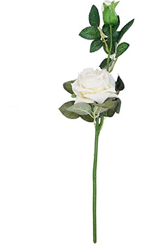 Buy Samriddhi White Fabulous Rose Bush Stick for Home Decor Online at ...