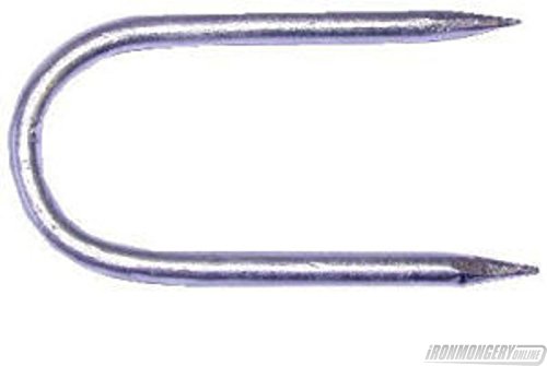 Amazon.com: 75mm Gate Staple - Galvanised : Industrial & Scientific