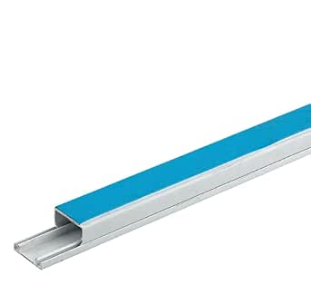 Newlec Self Adhesive Mini Trunking Cable Tidy 25mm x 16mm x 3m White ...