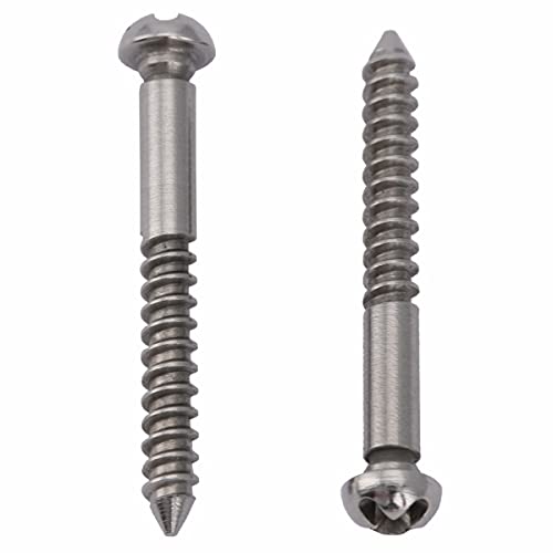 Musiclily Ultra 33X3.5mm Stainless Steel Tremolo Bridge Screws for PRS ...