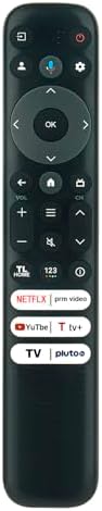 Amazon.com: RC813 FMB2 Replaced Voice Remote Control fit for TCL QLED ...