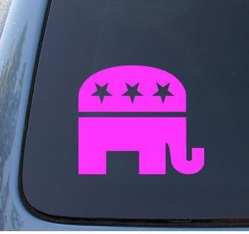 Amazon.com: REPUBLICAN ELEPHANT - Politics - Car, Truck, Notebook ...