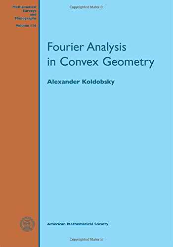 Amazon.com: Fourier Analysis in Convex Geometry (Mathematical Surveys ...