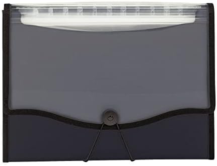 Amazon.com : Office Depot® Brand Clearview Expanding File, 2-1/2 ...