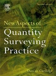 New Aspects of Quantity Surveying Practice: Amazon.co.uk: Cartlidge ...