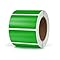 Amazon.com : Meitaat Green Rectangle Stickers 2 x 1 Inch Color Coding ...