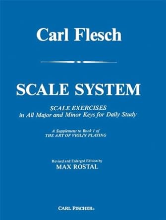 Flesch: Scale System: Carl Flesch, Max Rostal: 9780825804137: Amazon ...