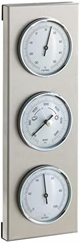 TFA Dostmann Analoge Wetterstation für außen aus Edelstahl, 20.2034 ...