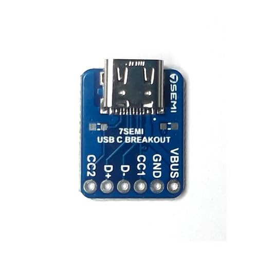 Walk On Air USB Type-C Breakout Female Connector (Receptacle) | 6 Pin ...