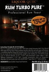 Amazon.com: Liquor Quik Rum Turbo Pure, 62g (5 Packs) : Grocery ...
