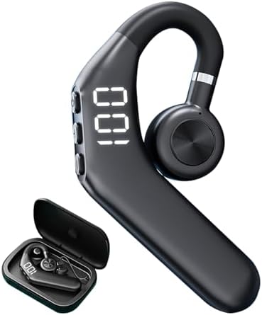 Amazon.com: Single Earbud Bluetooth Earpiece Headset Ear Piece for Cell ...