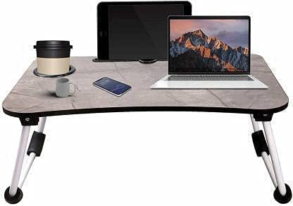 RITRON Smart Multipurpose Foldable Laptop Table with Cup Holder, Study ...