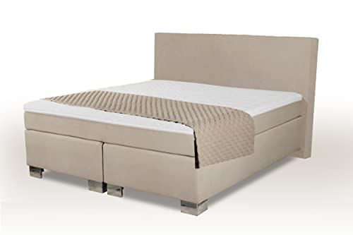 Die 16 besten Boxspringbetten in Beige - Boxspringbetten24