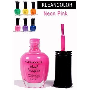 Amazon.com : Kleancolor - Nail Polish - Neon Pink : Beauty & Personal Care