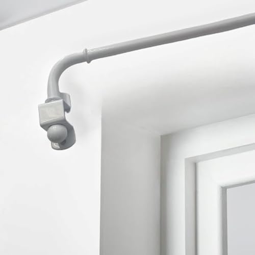 Manor Drapery Arm Swinging Adjutable Curtain Door Arm White 60-110cm ...