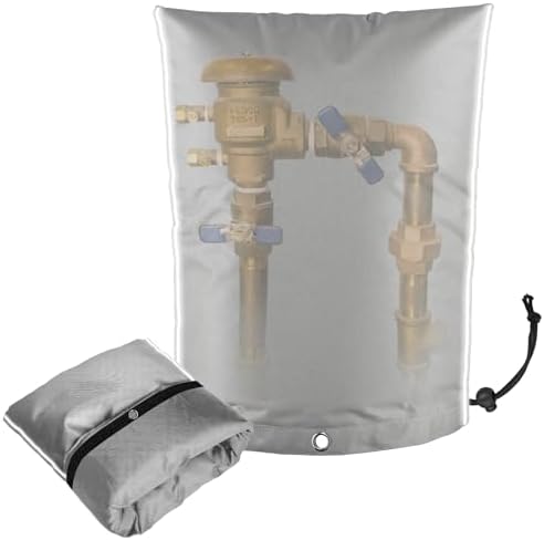 Zenicham Backflow Preventer Insulation Cover, 8 Layers of 900D Material ...